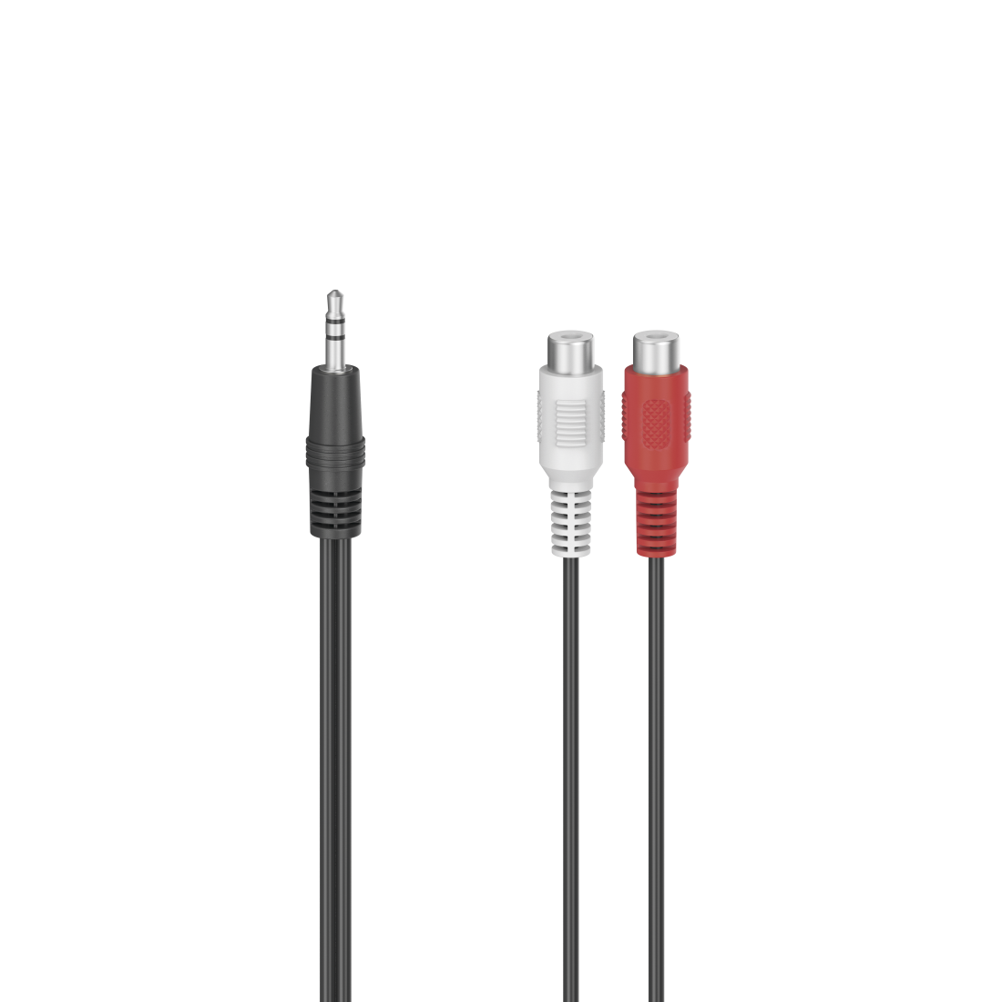 Adaptador de audio, 2x conex. RCA - conec. jack 3,5 mm, estéreo | Hama